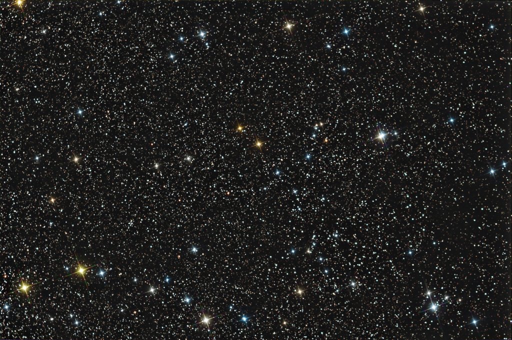 Stock2 open star cluster in Perseus | New Forest Observatory